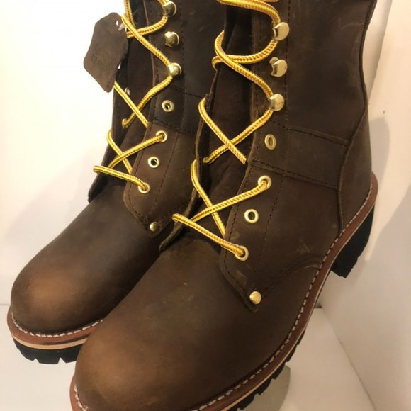 Shoes | Tree Climbing Logger Mens Leather Upper Boots | Poshmark